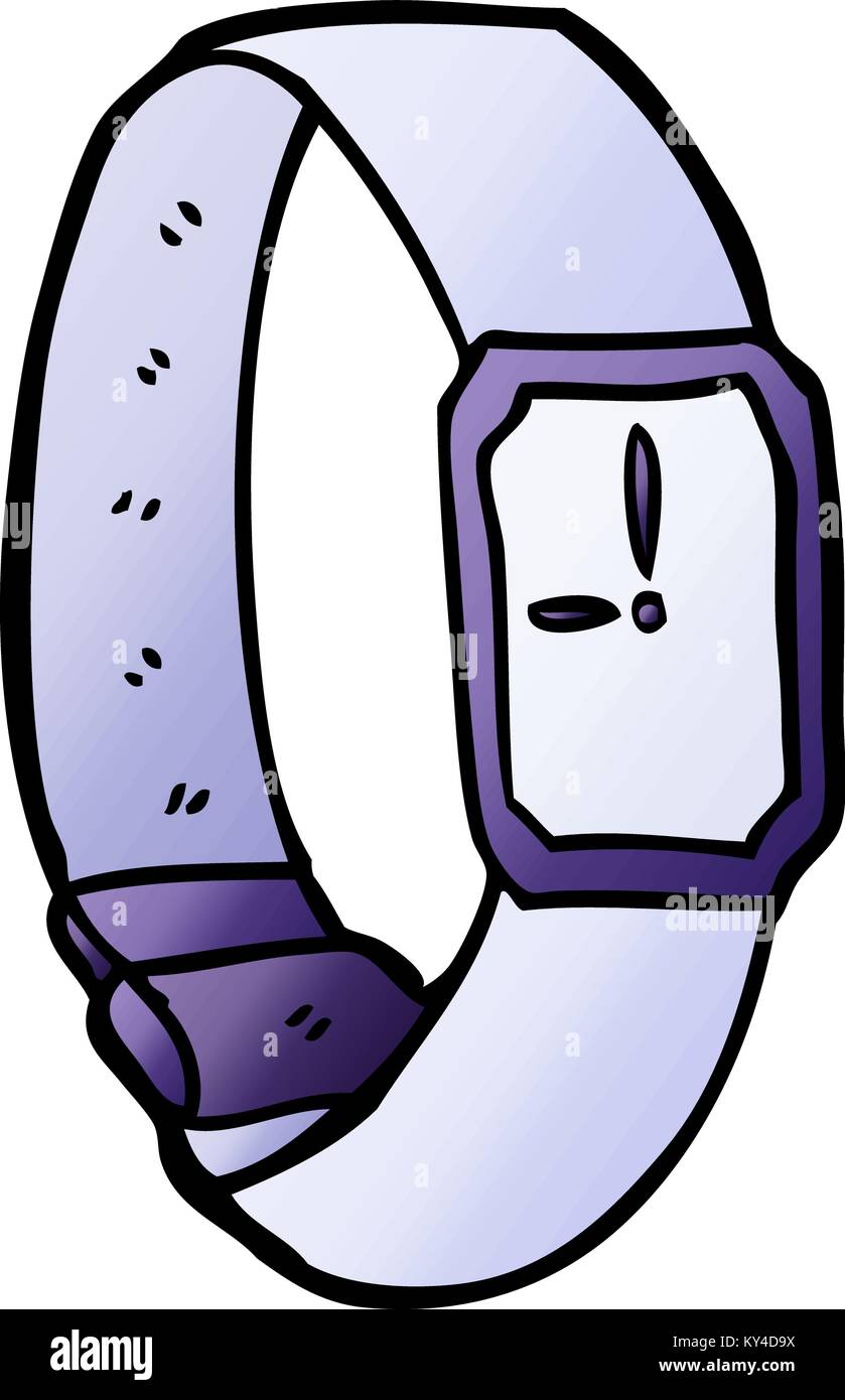 cartoon wrist watch Stock Vector Image & Art - Alamy