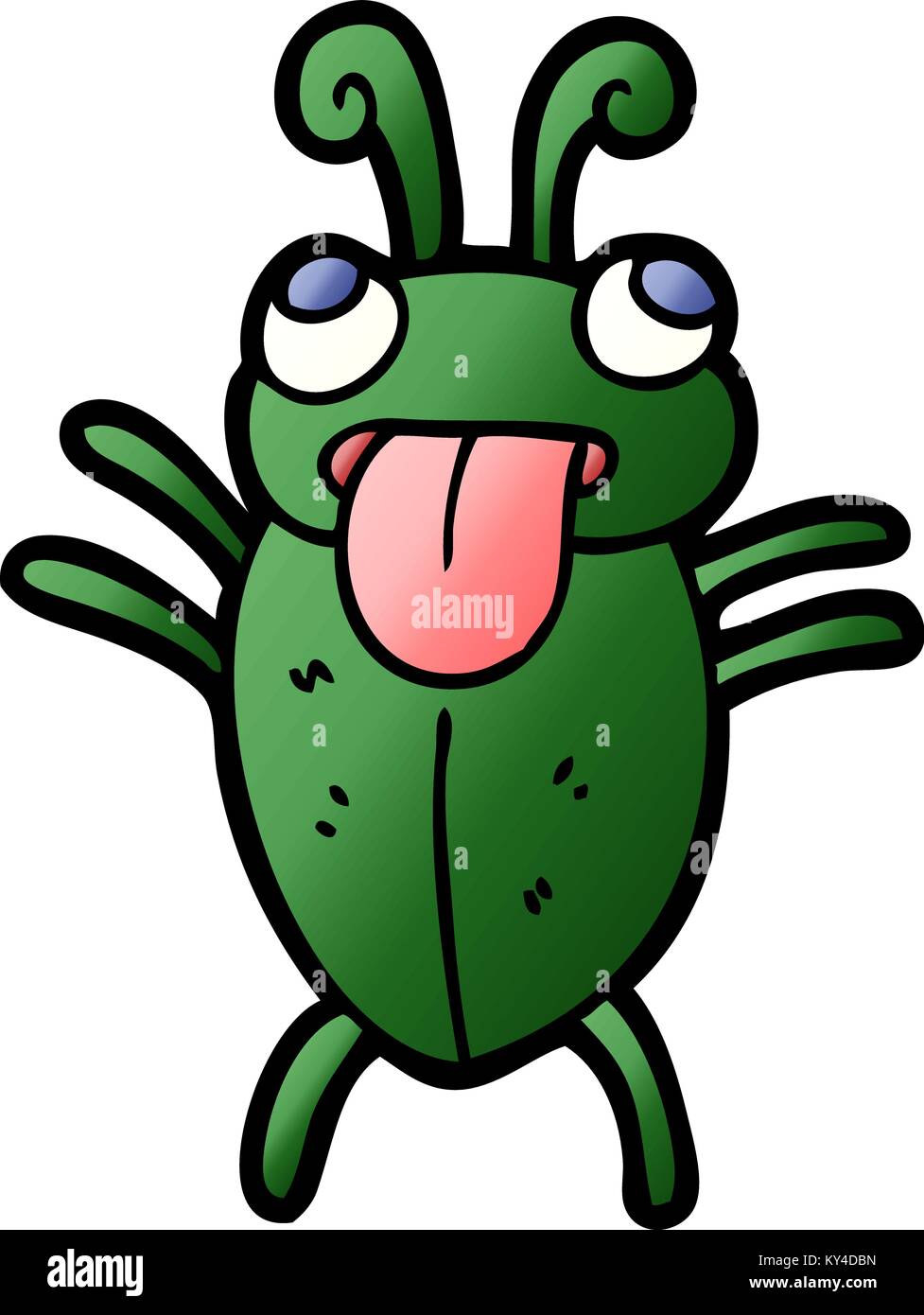 funny cartoon bug Stock Vector Image & Art - Alamy