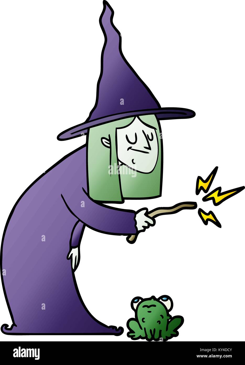 Cartoon Witch High Resolution Stock Photography and Images - Alamy