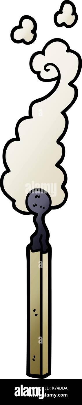 cartoon burnt match Stock Vector Image & Art - Alamy
