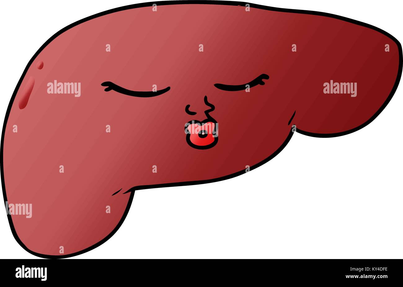 cartoon pretty liver Stock Vector Image & Art - Alamy