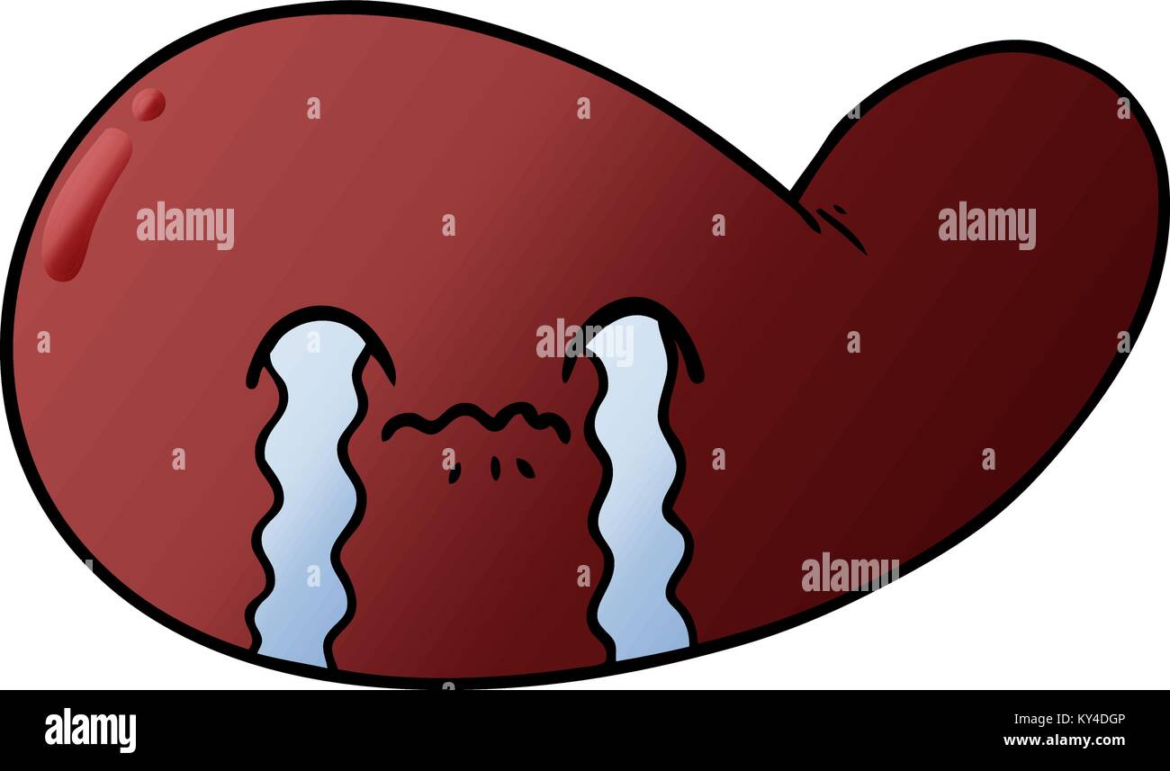 cartoon gall bladder crying Stock Vector Image & Art - Alamy