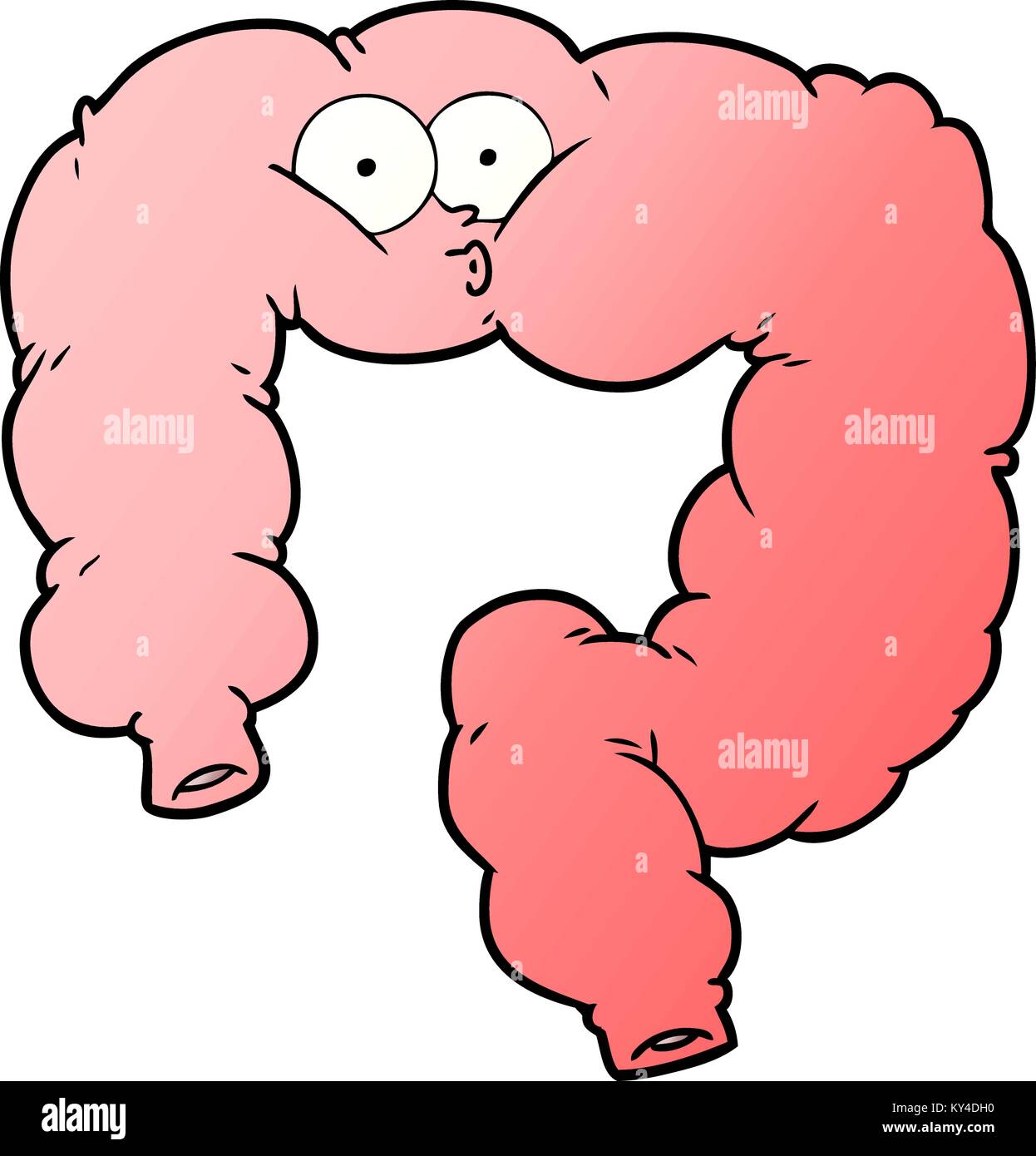 cartoon surprised colon Stock Vector Image & Art - Alamy