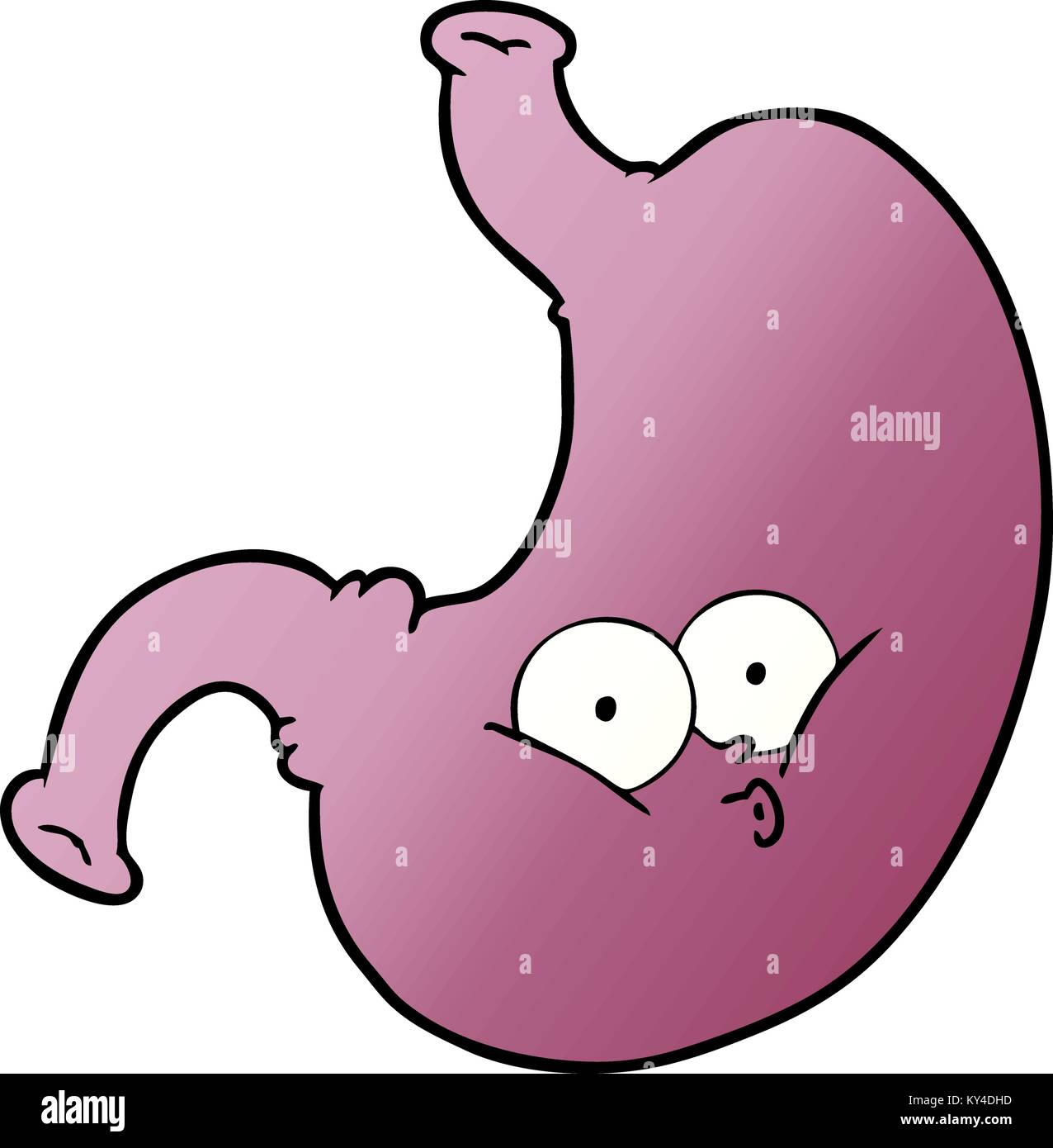 cartoon bloated stomach Stock Vector Image & Art - Alamy