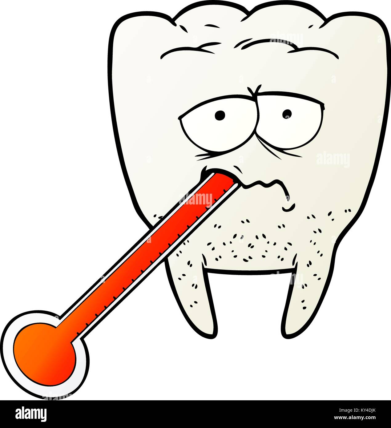 cartoon unhealthy tooth Stock Vector Image & Art - Alamy