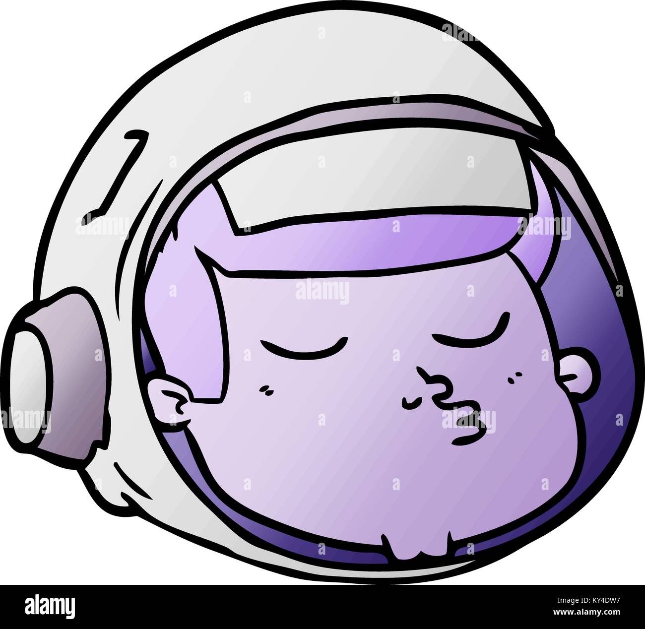 cartoon astronaut face Stock Vector Image & Art - Alamy