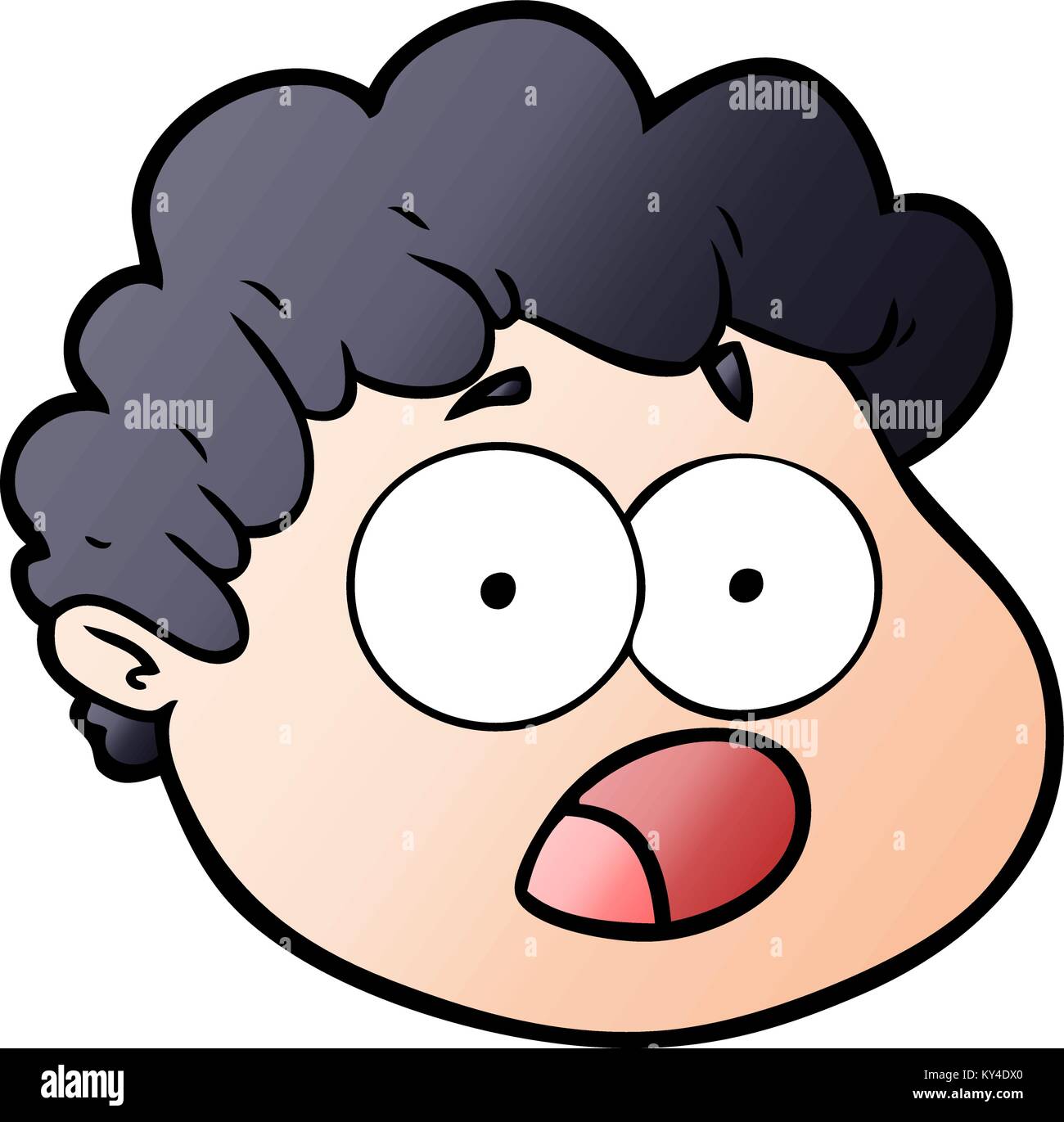 cartoon male face Stock Vector Image & Art - Alamy
