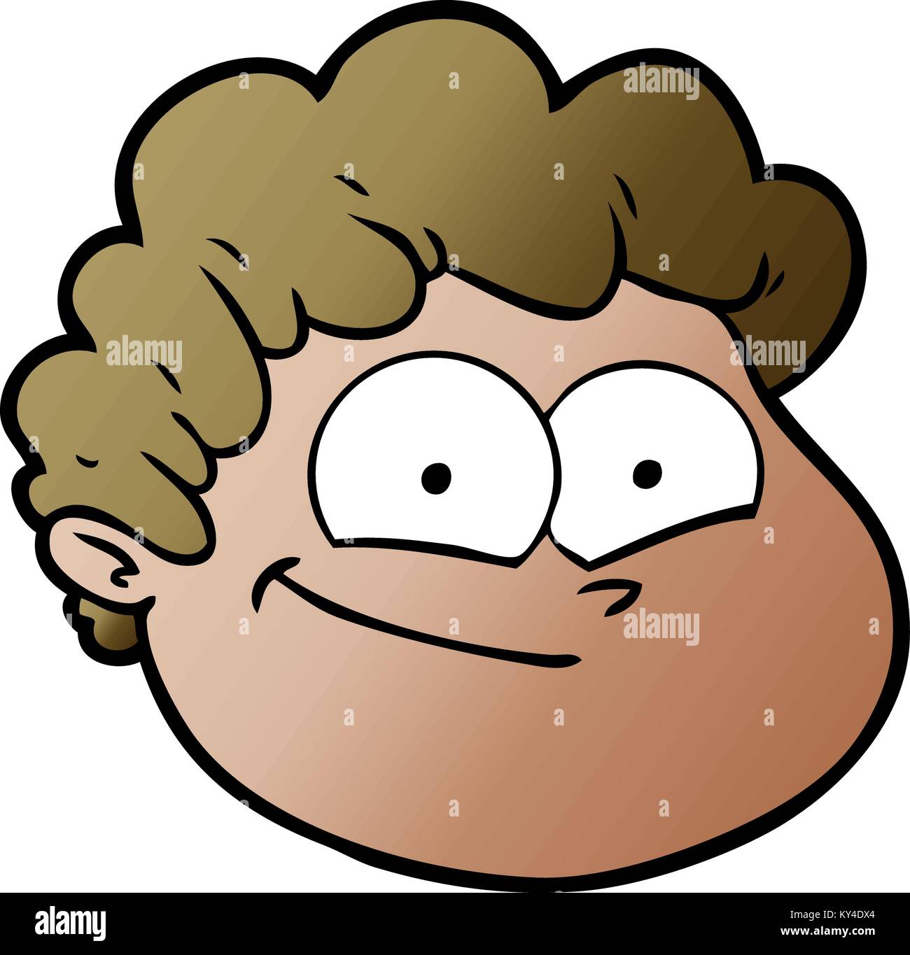 cartoon male face Stock Vector Image & Art - Alamy