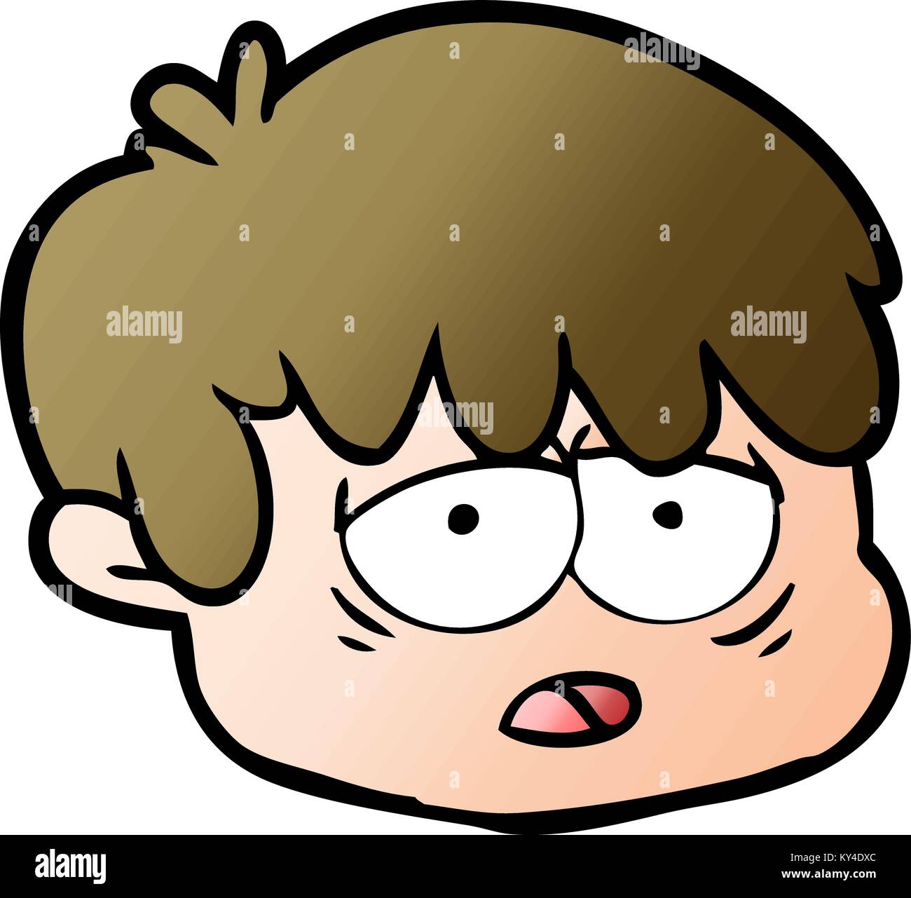 cartoon male face Stock Vector Image & Art - Alamy