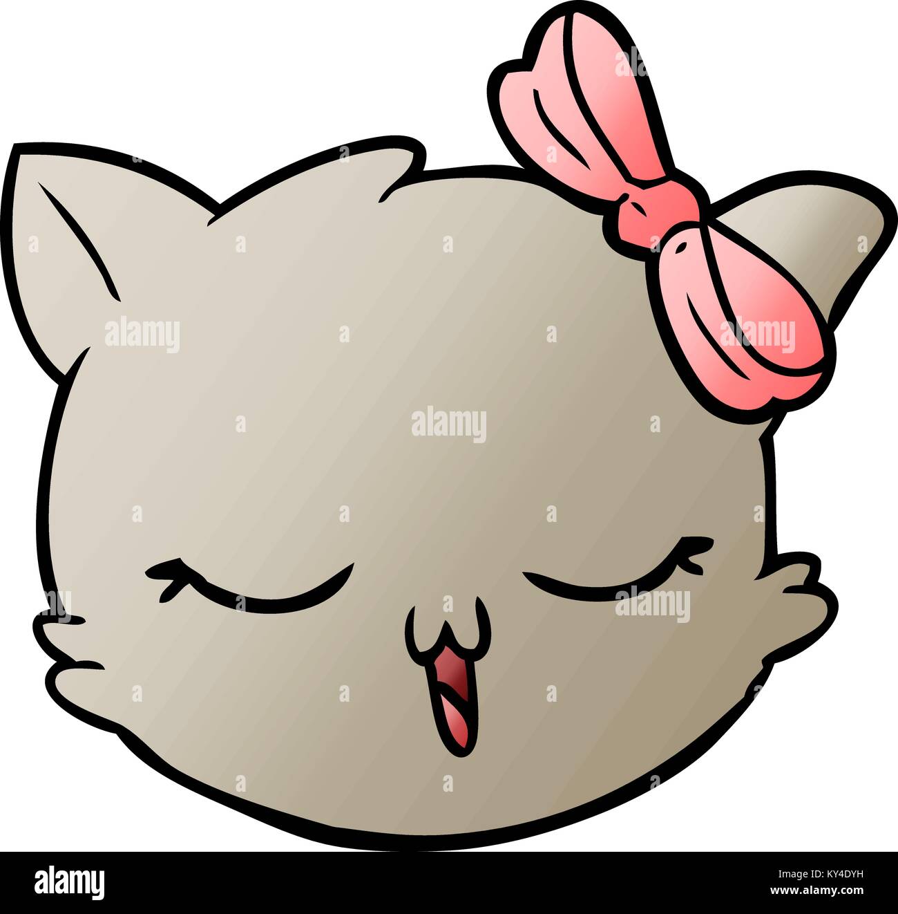 cartoon cat face Stock Vector Image & Art - Alamy