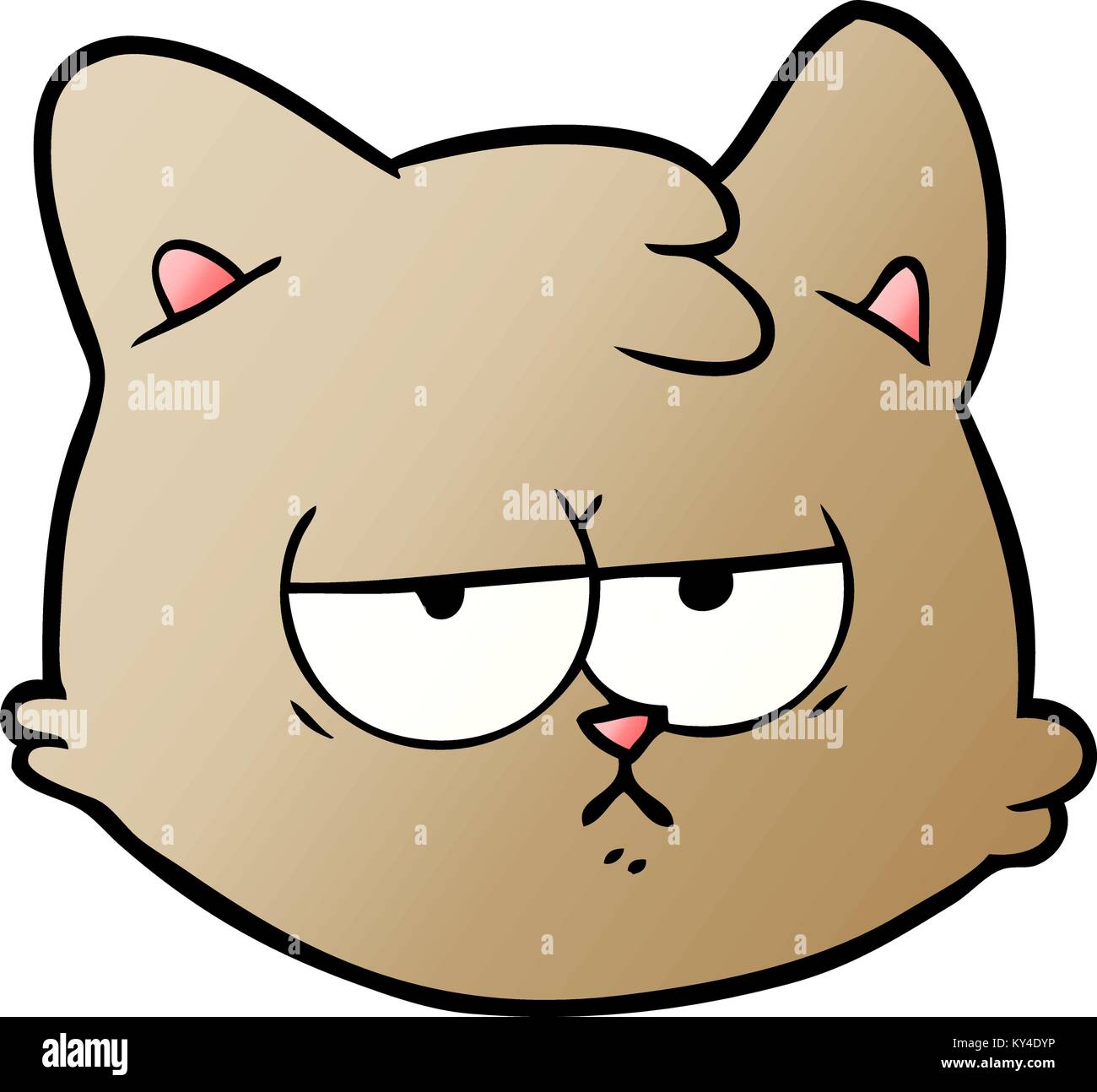 cartoon cat face Stock Vector Image & Art - Alamy