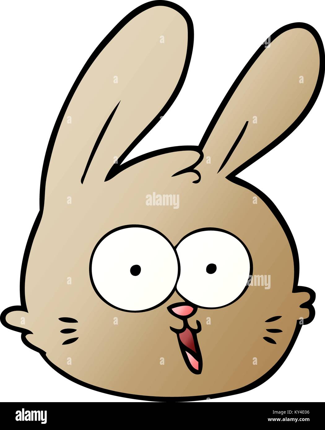 cartoon rabbit face Stock Vector Image & Art - Alamy