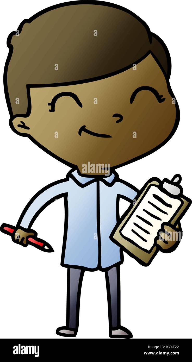 cartoon boy smiling Stock Vector Image & Art - Alamy