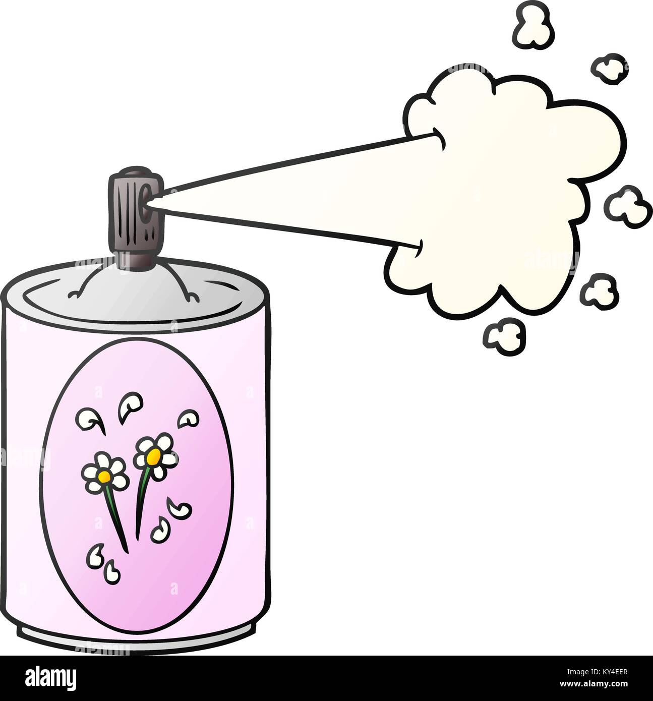 cartoon aerosol freshener spray can Stock Vector Image & Art - Alamy