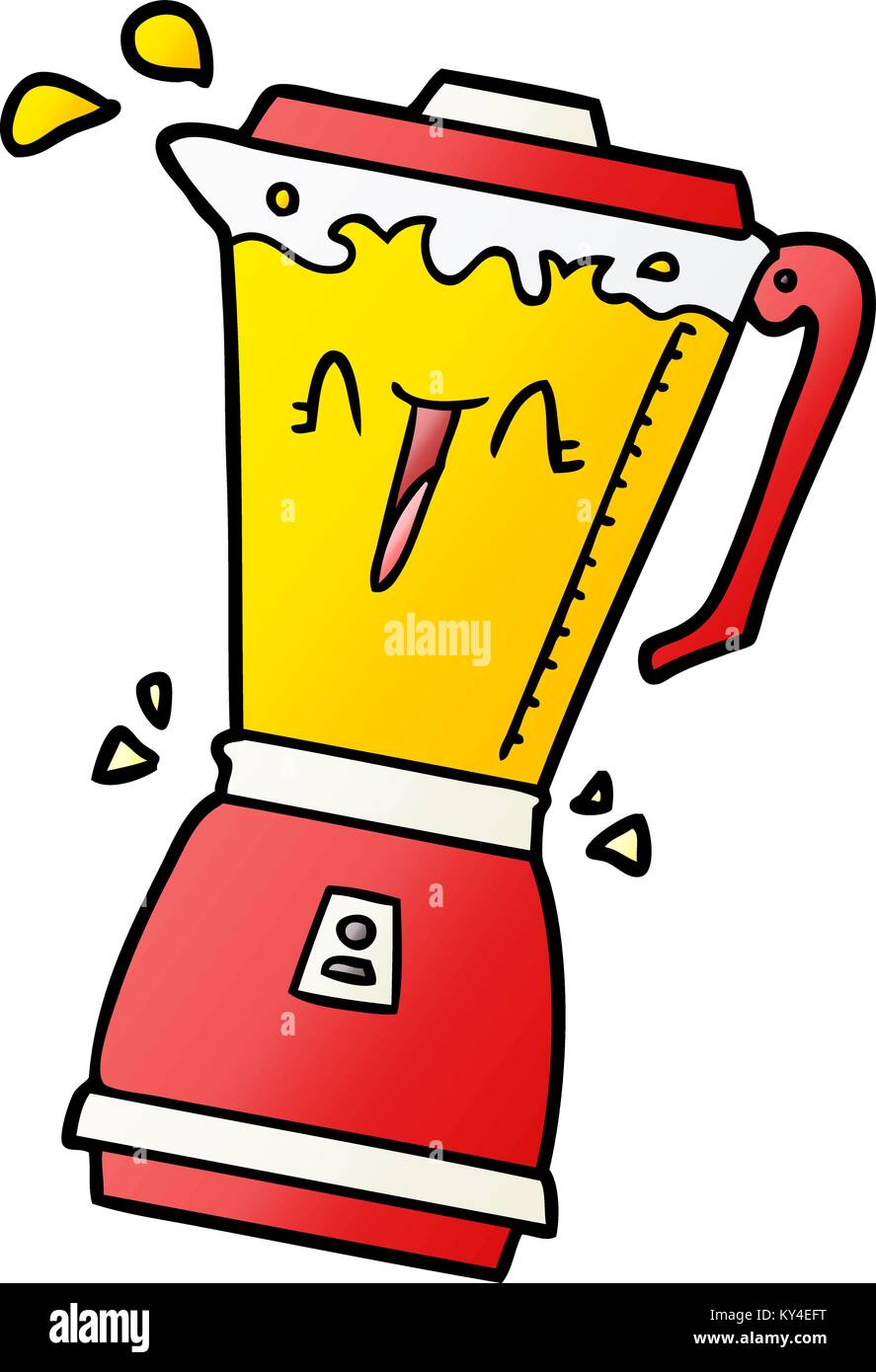 whirring cartoon food processor Stock Vector Image & Art - Alamy