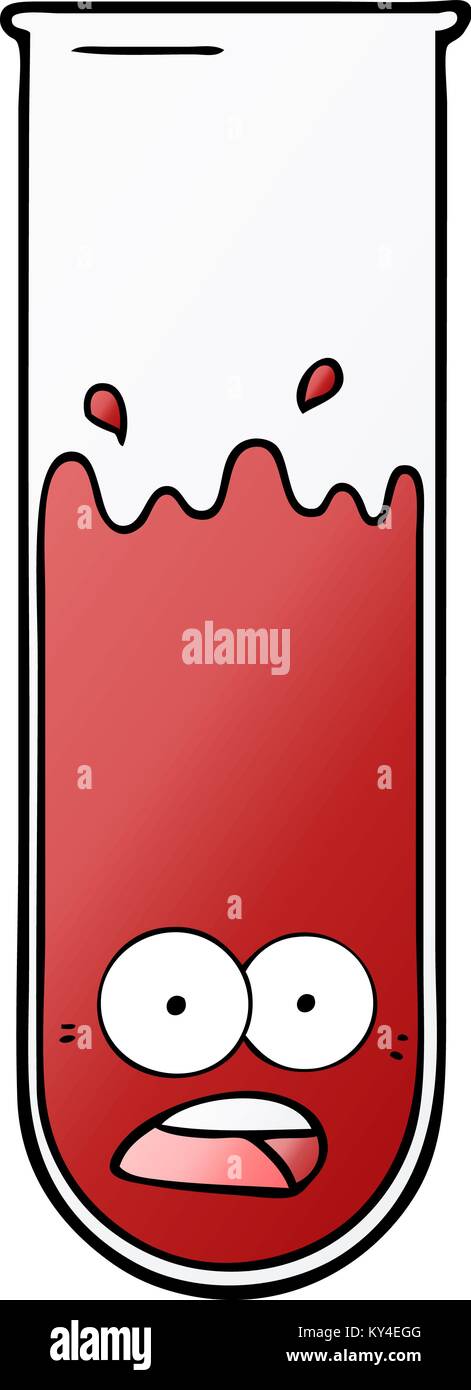 cartoon test tube Stock Vector Image & Art - Alamy