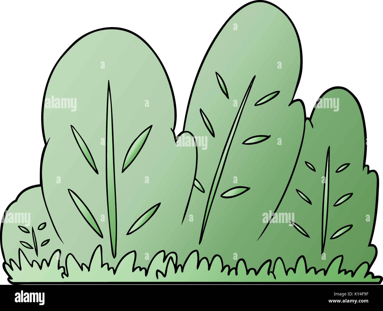 Hedgerow hedge Stock Vector Images - Alamy