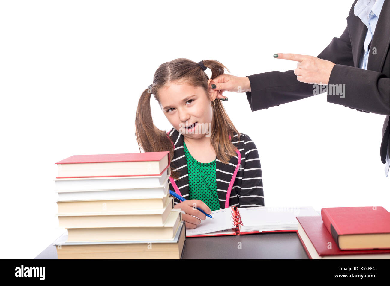 Angry student teacher hi-res stock photography and images - Alamy