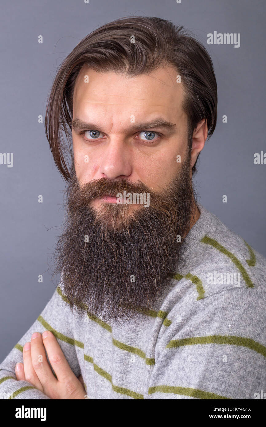 Very hairy man hi-res stock photography and images - Alamy