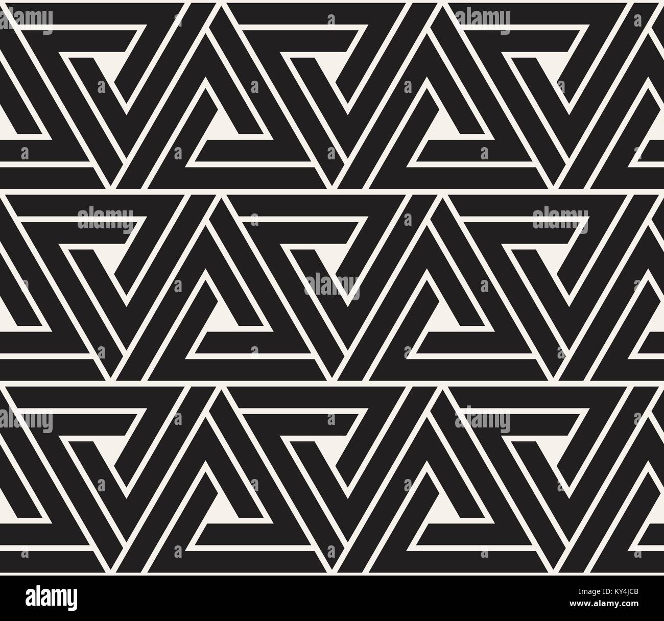 Vector seamless pattern. Modern stylish texture. Repeating geometric ...