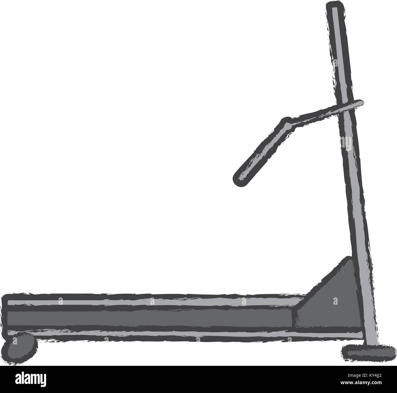 Gym treadmill machine icon Stock Vector Image & Art - Alamy