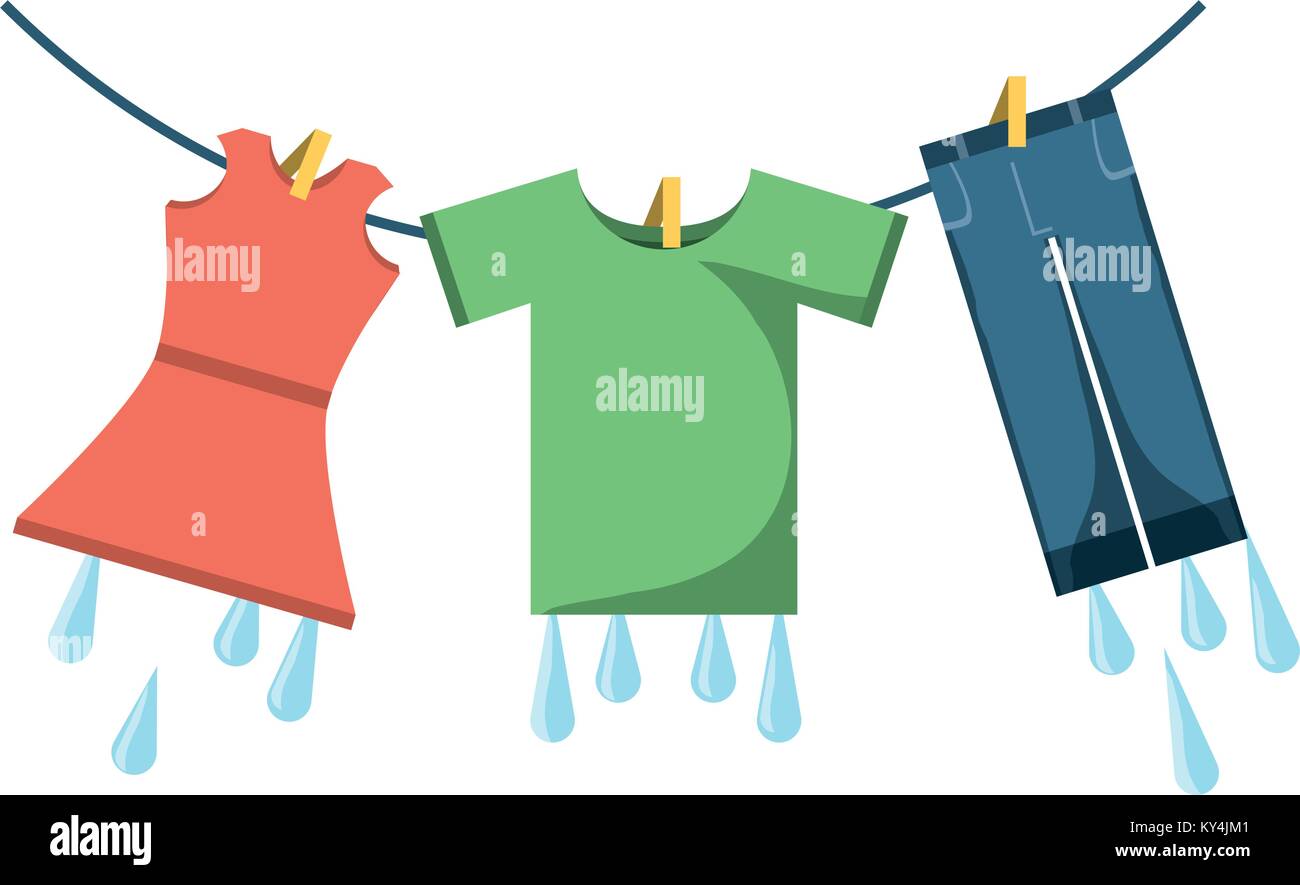 Hand pile washing Stock Vector Images - Alamy