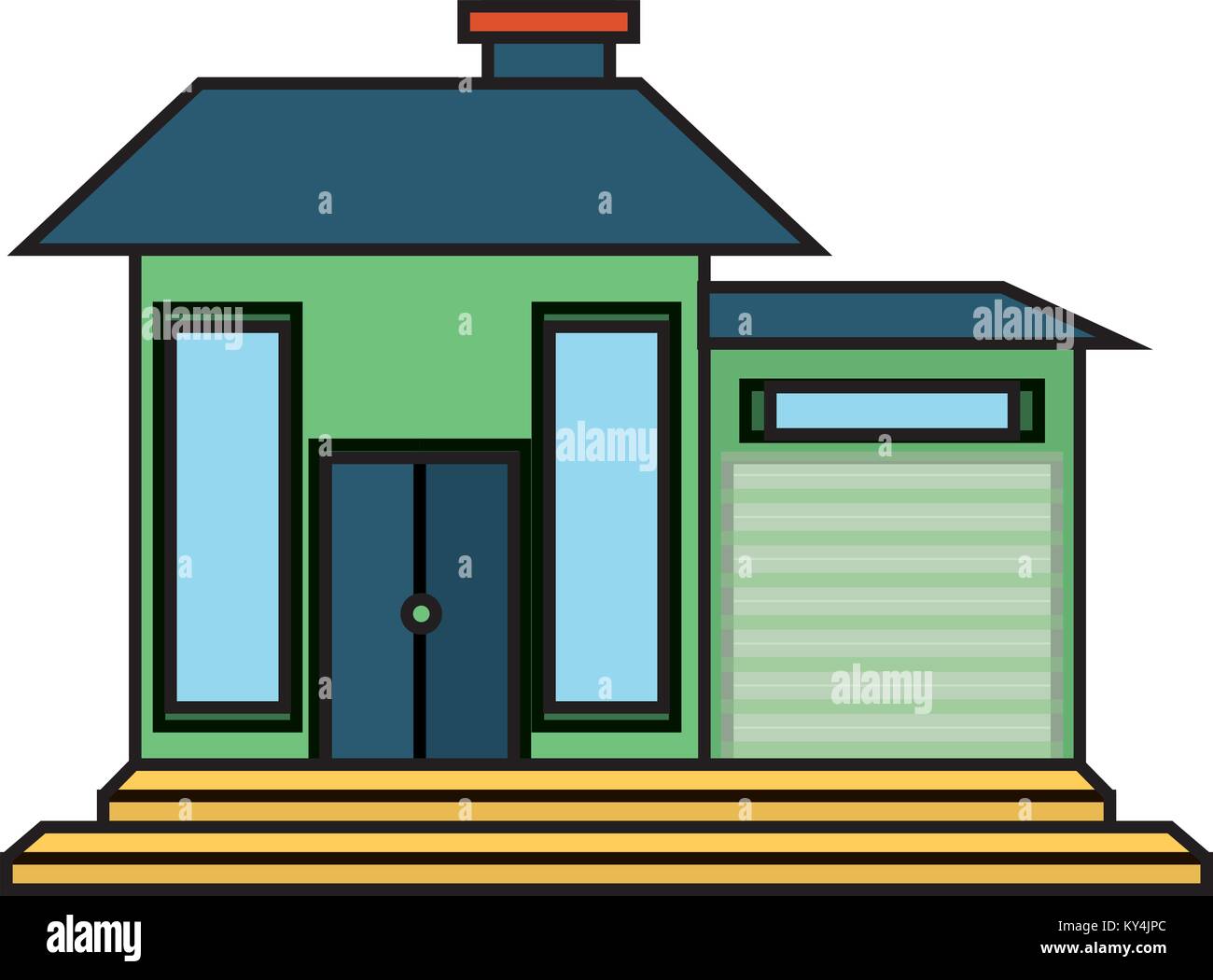 modern house icon image Stock Vector Image & Art - Alamy