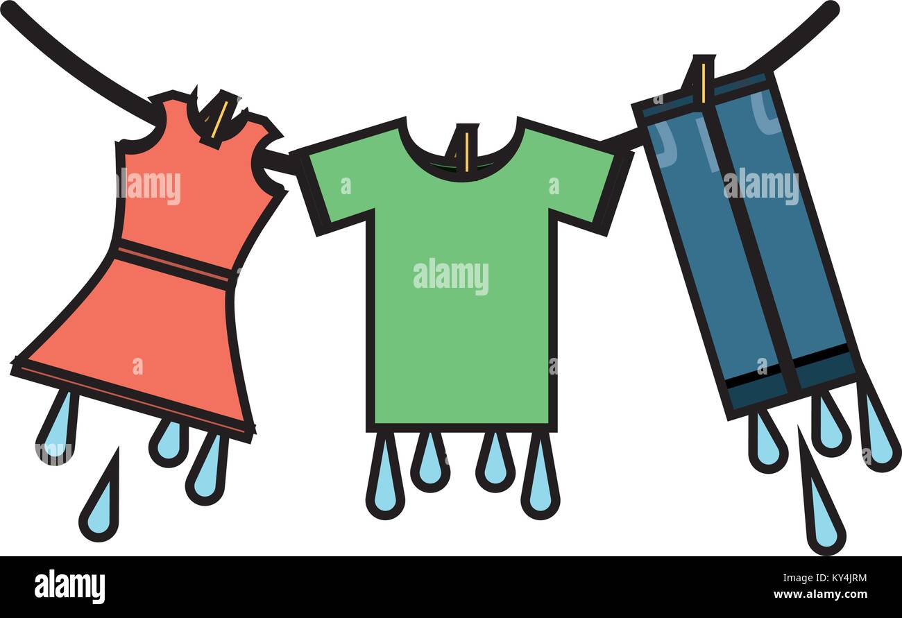 washing clothes design Stock Vector Image & Art - Alamy