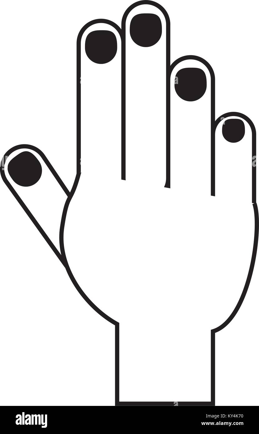 human hand design Stock Vector Image & Art - Alamy
