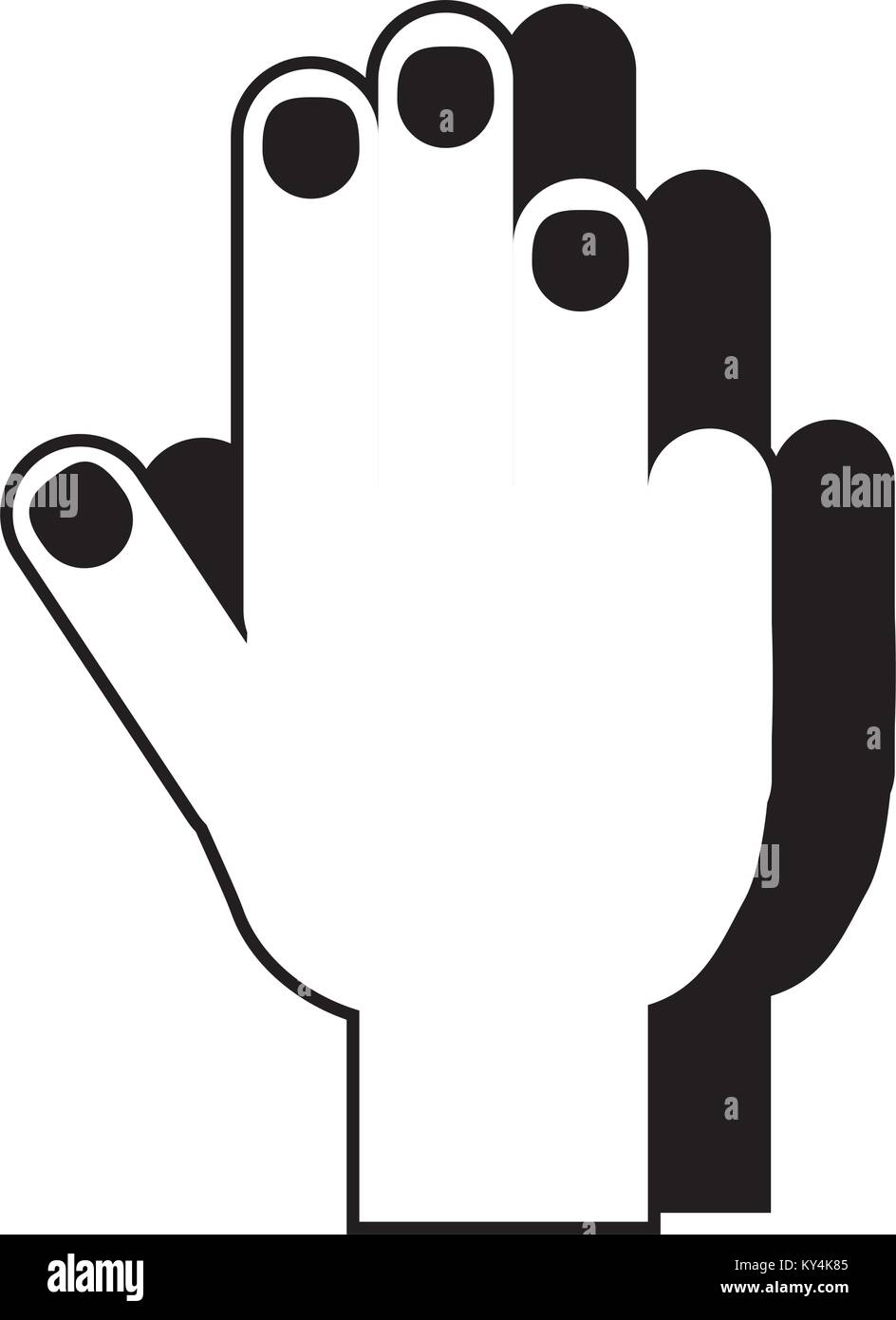 human hand design Stock Vector Image & Art - Alamy