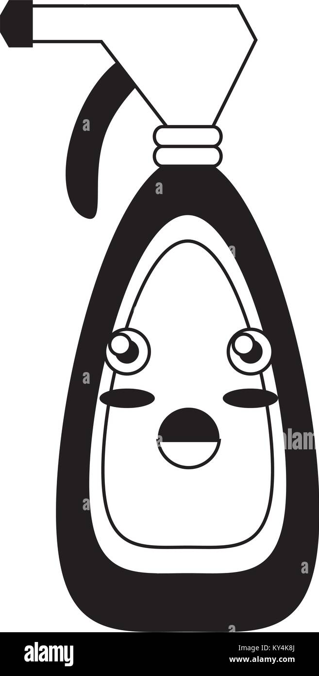 kawaii cleaning utensils design Stock Vector Image & Art - Alamy