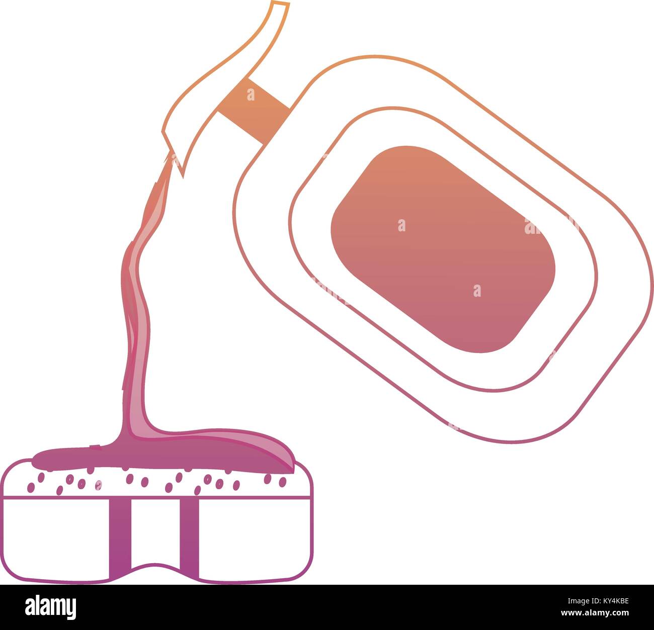 dish sponge design Stock Vector Image & Art - Alamy