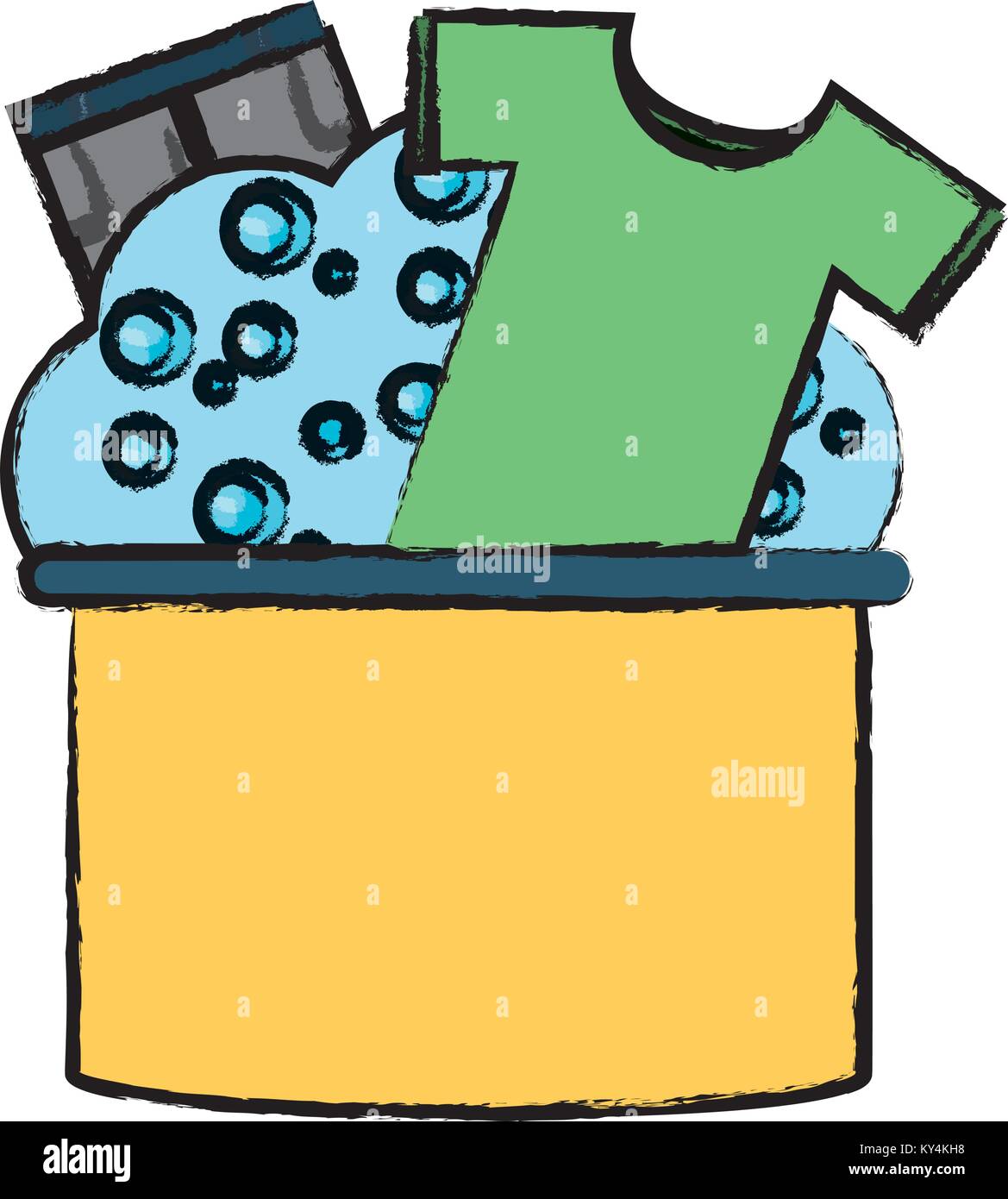 washing clothes design Stock Vector Image & Art - Alamy