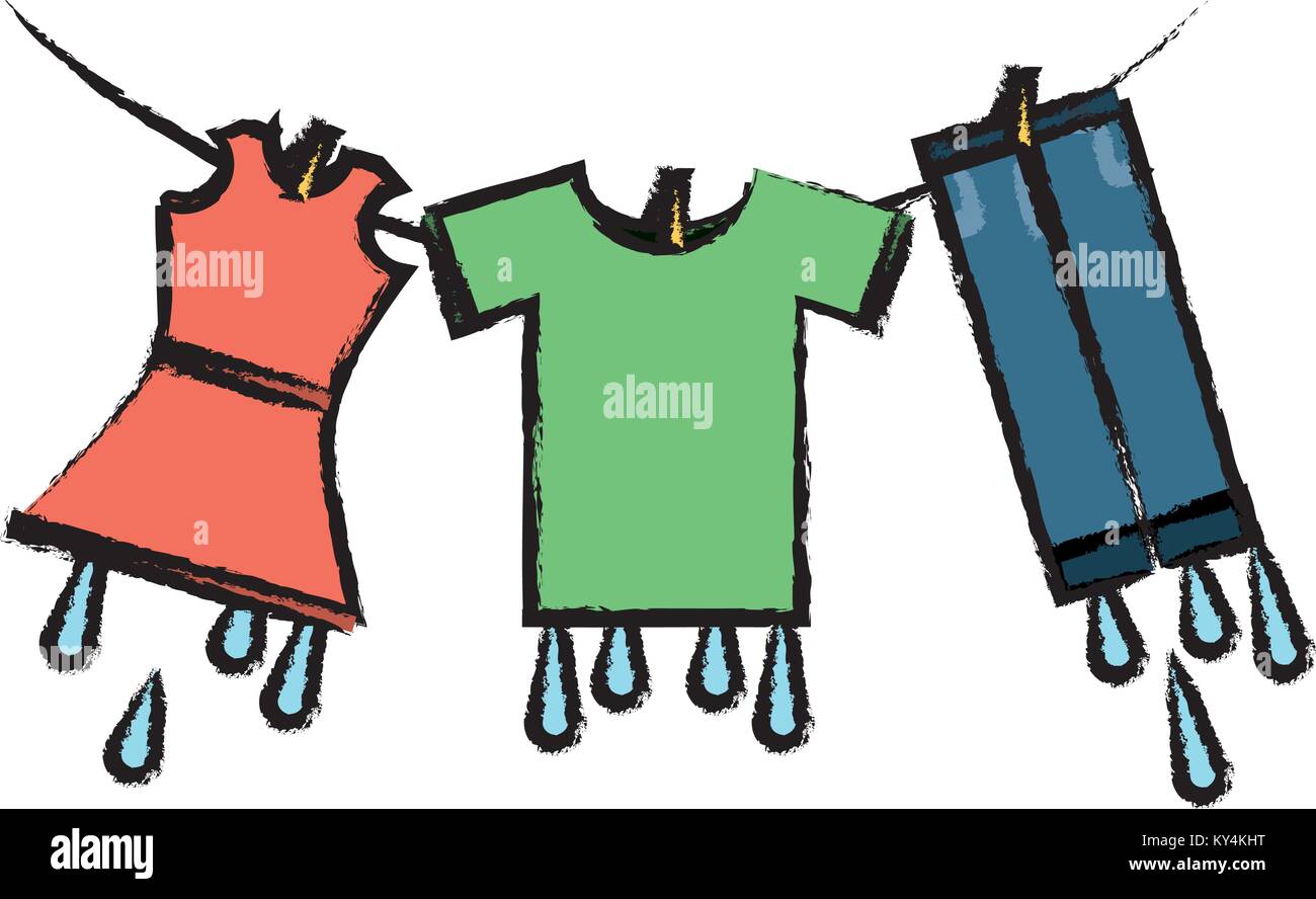 washing clothes design Stock Vector Image & Art - Alamy