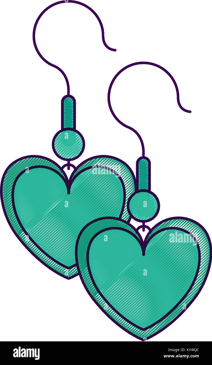Earrings Vector Vectors High Resolution Stock Photography and Images ...