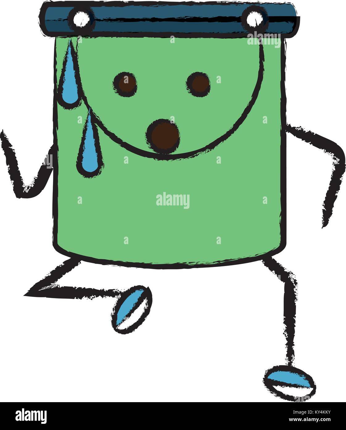 kawaii cleaning utensils design Stock Vector Image & Art - Alamy