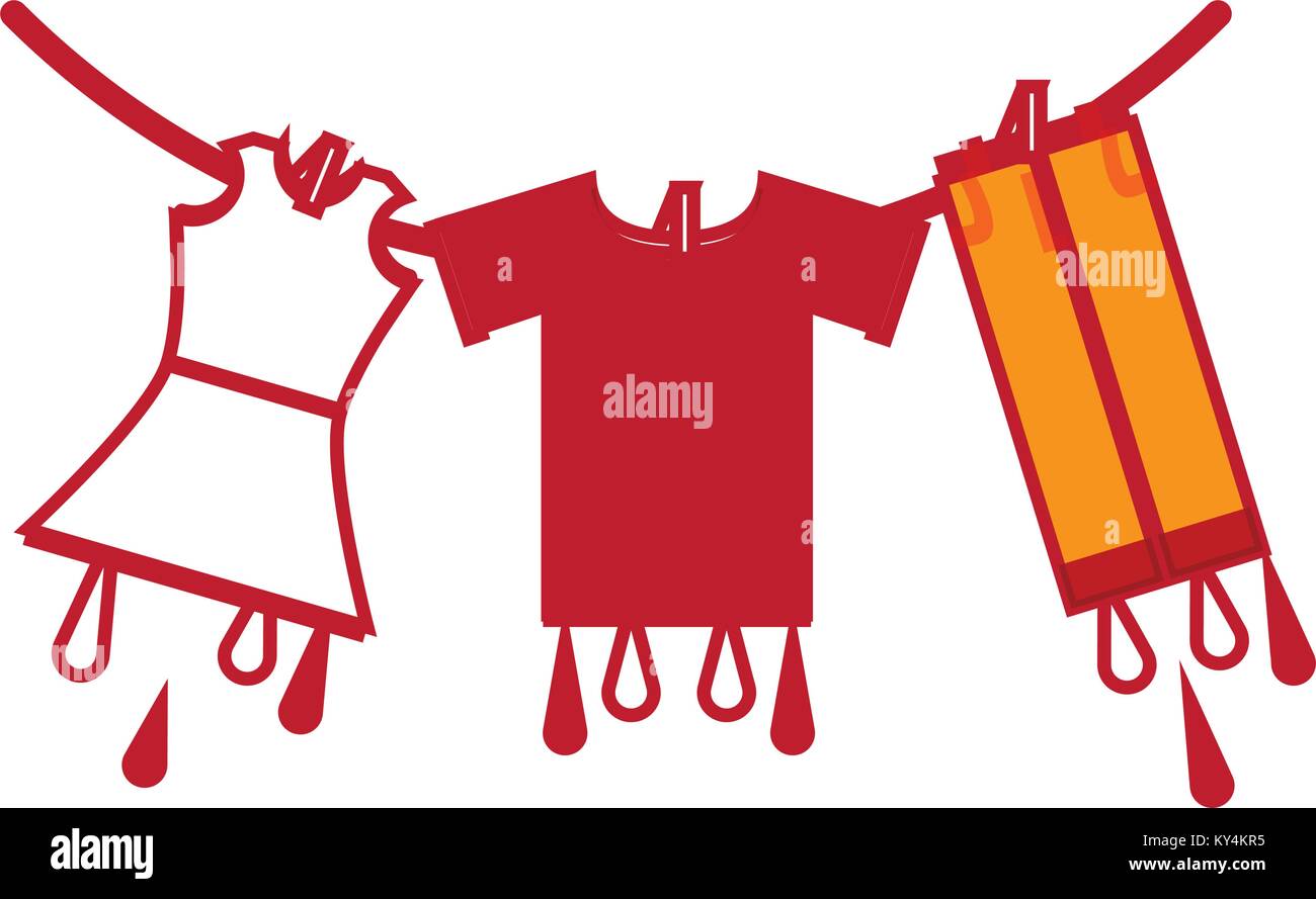 washing clothes design Stock Vector Image & Art - Alamy