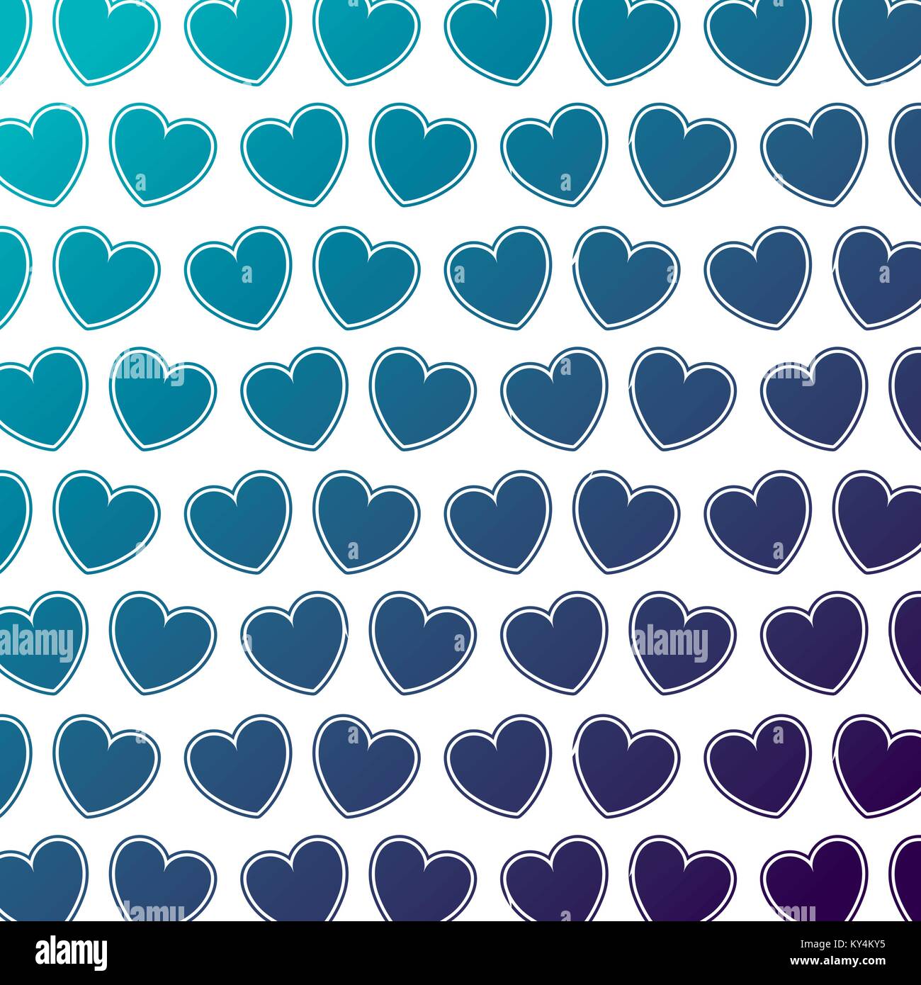 hearts love decorative pattern background vector illustration design ...