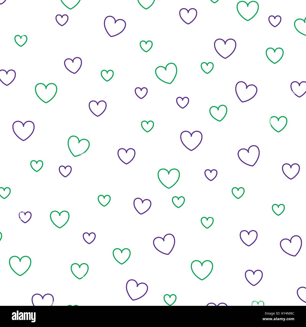 hearts love decorative pattern background vector illustration design ...