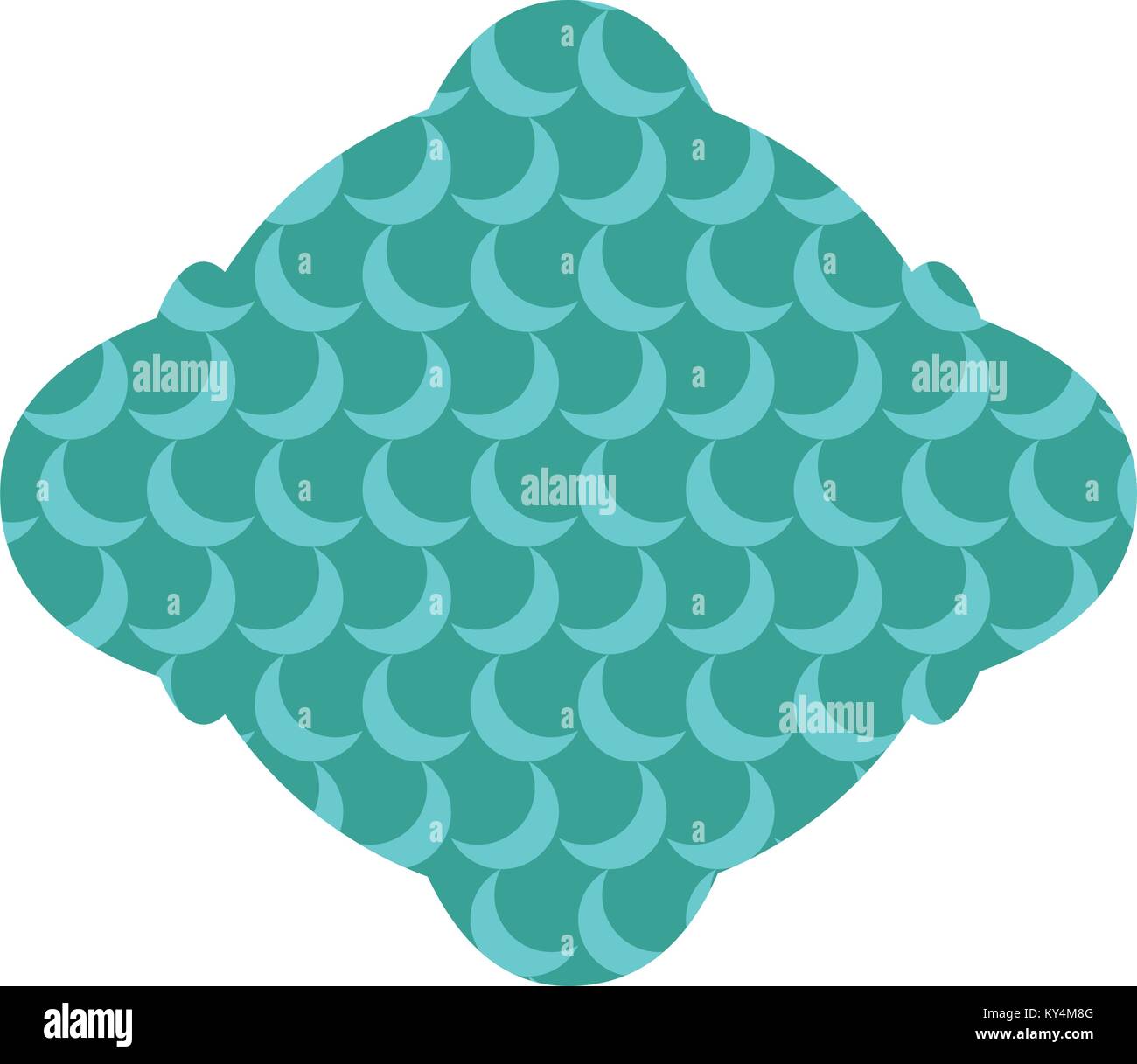 Moon frame emblem Stock Vector Image & Art - Alamy