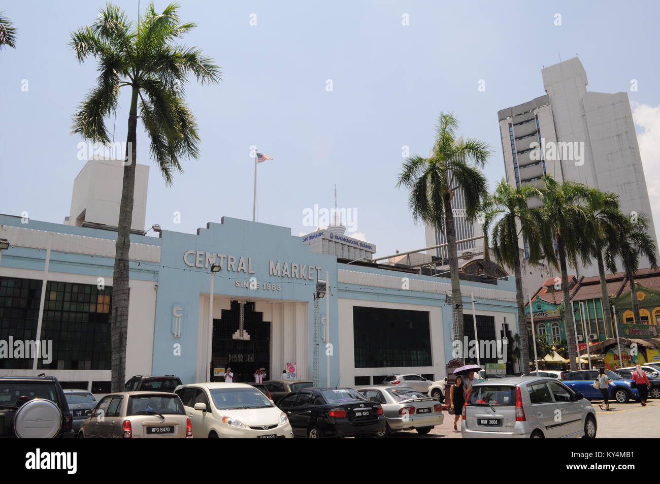 Central Market, art-deco style heritage site, Kuala Lumpur, Malaysia ...