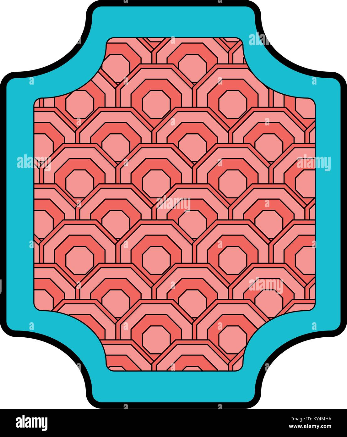 Abstract frame emblem Stock Vector Image & Art - Alamy