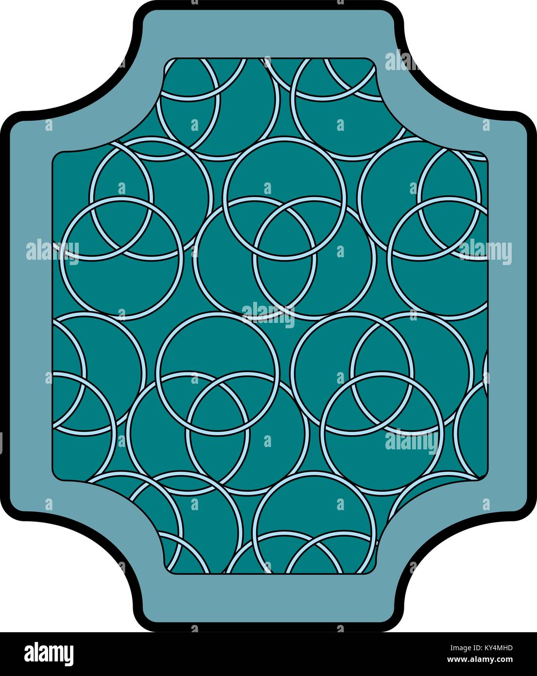 Abstract frame emblem Stock Vector Image & Art - Alamy