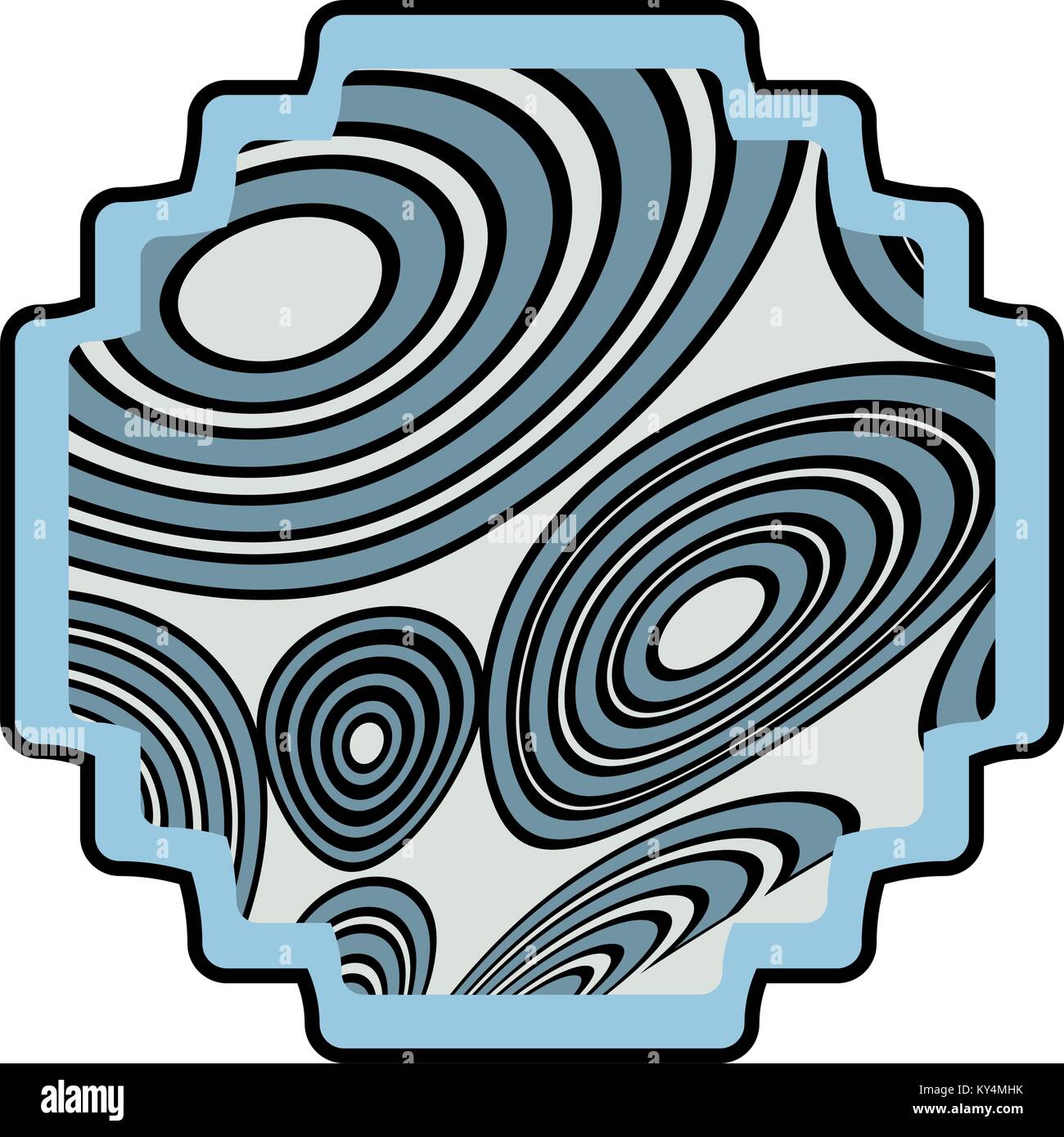 Abstract frame emblem Stock Vector Image & Art - Alamy
