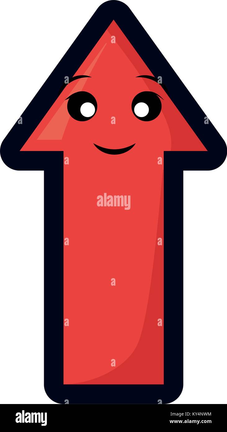 Cartoon Arrows Pointing Up