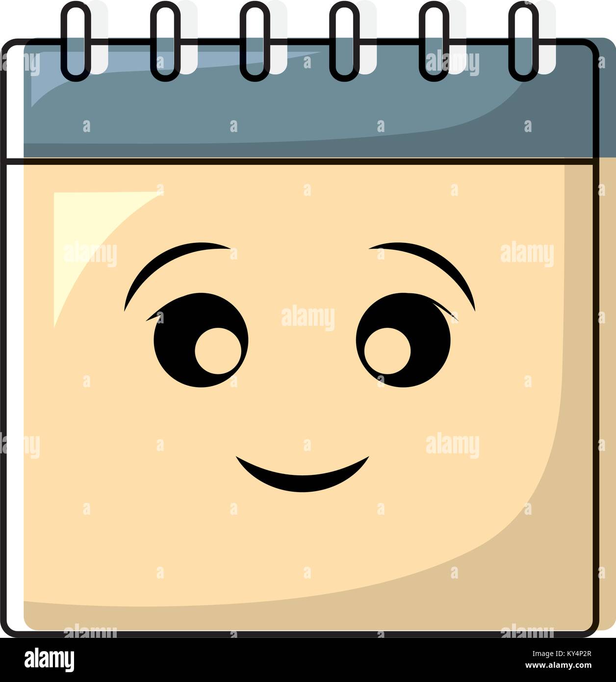 Folder with documents smiling cartoon Stock Vector Image & Art - Alamy
