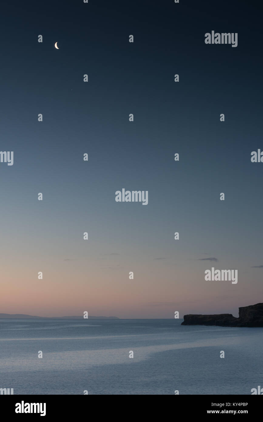 Moon on sky Stock Photo - Alamy