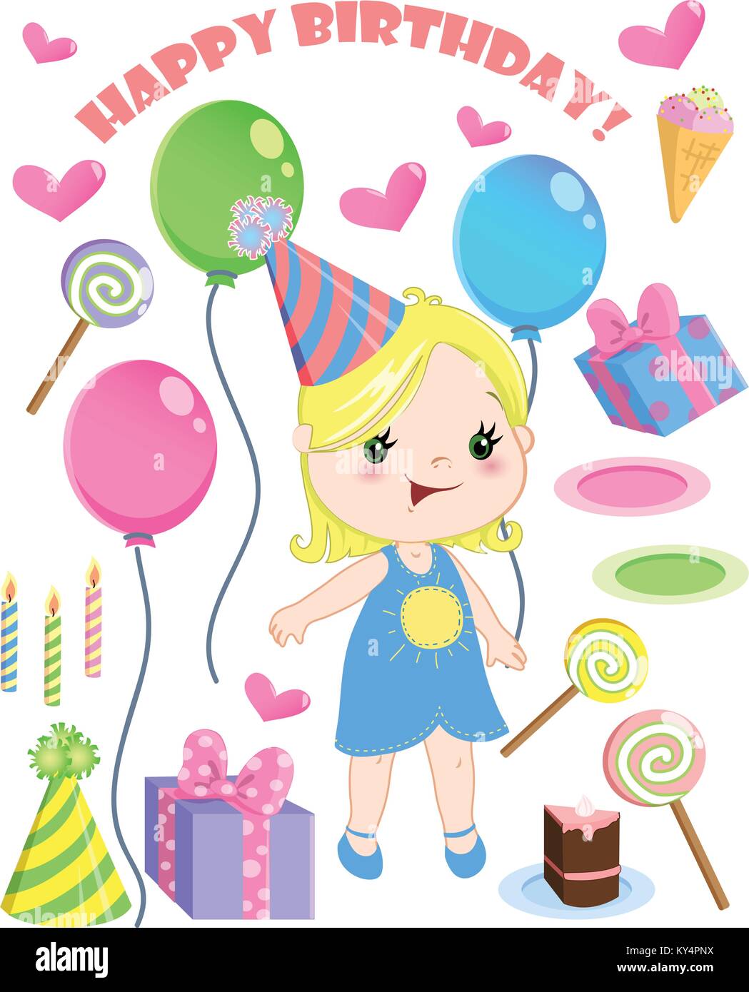 Cute Party Cartoon