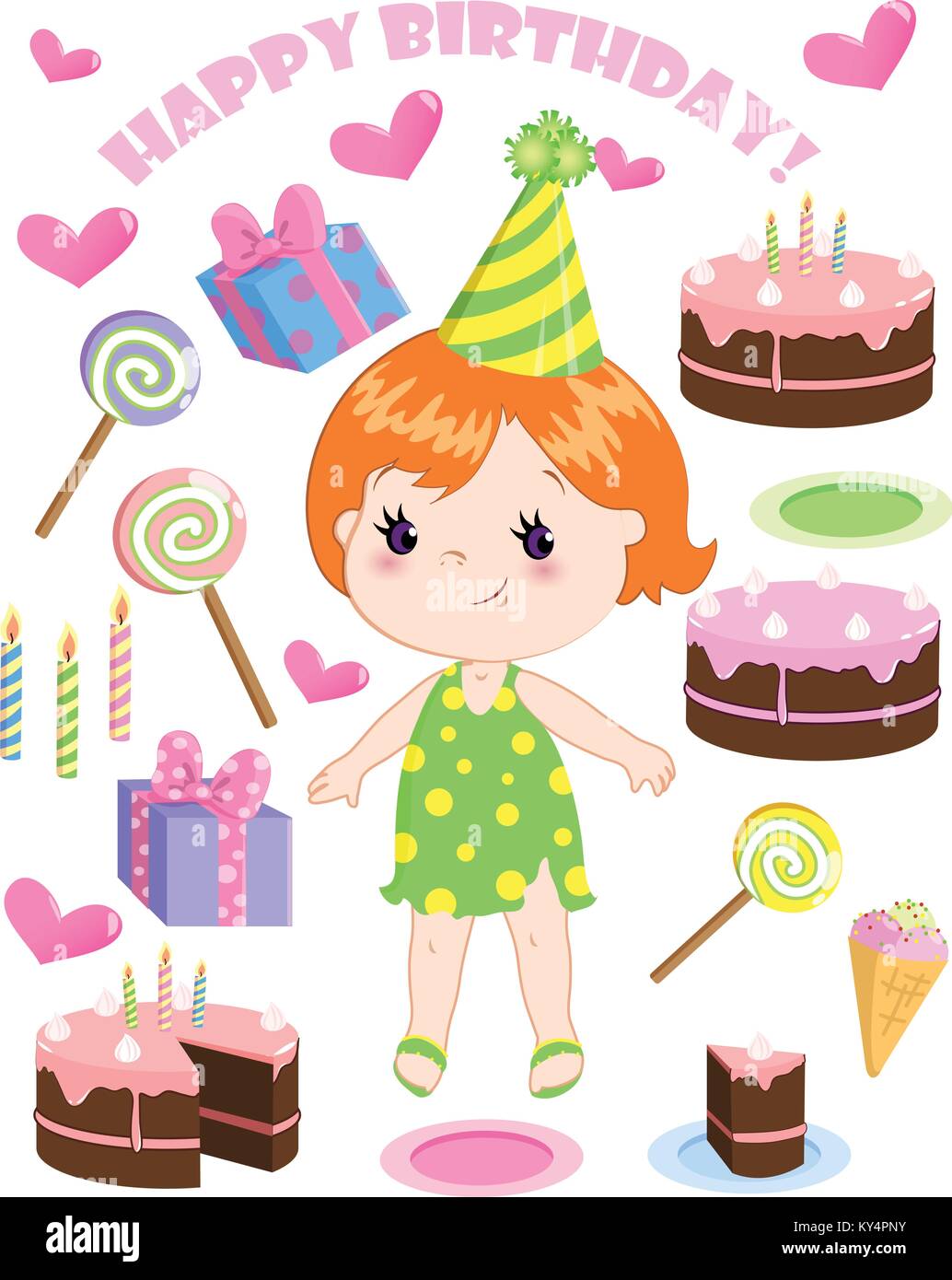 Cute Party Cartoon