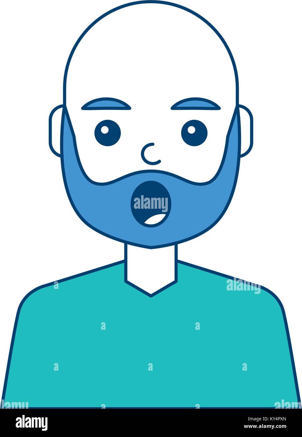 Many people collage Stock Vector Images - Alamy